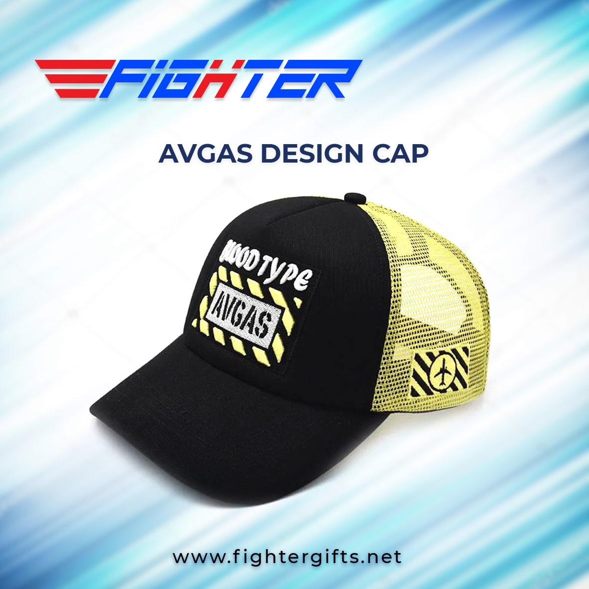 Avgas Design Cap – Fighter Gifts