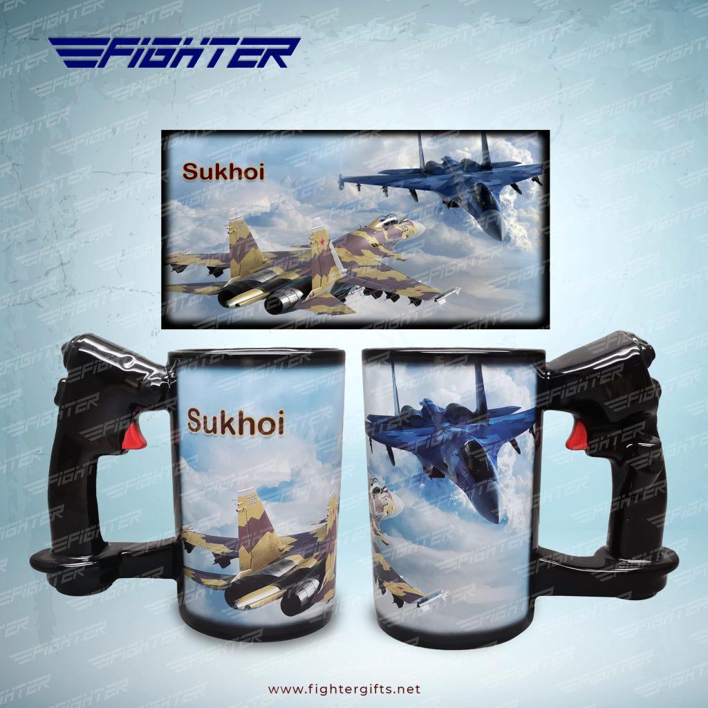 Sukhoi Pilot Stick Mug – Fighter Gifts