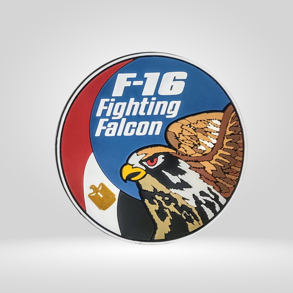 F-16 Fighting Falcon Egypt PVC Patch – Fighter Gifts